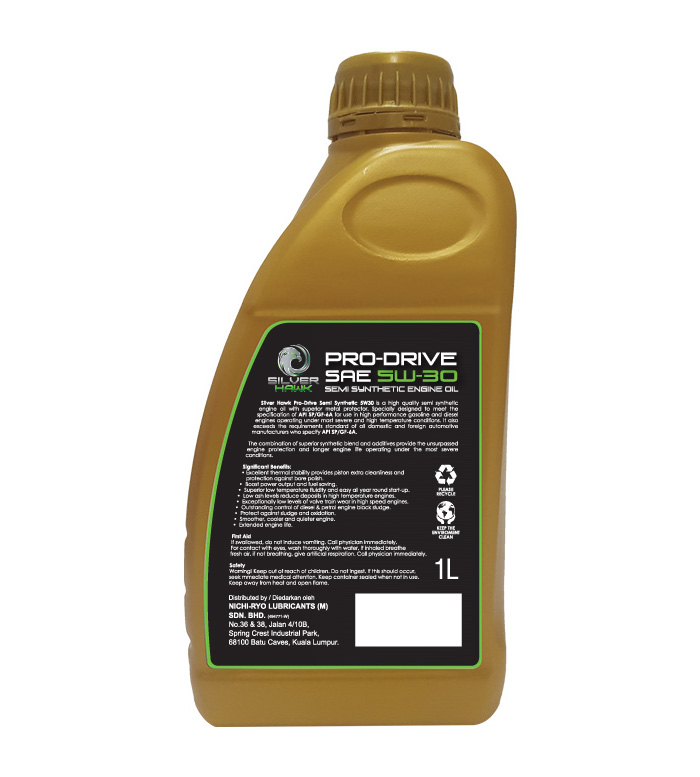 Silverhawk Pro Drive Semi Synthetic 5W-30 (1L) – Silverhawk