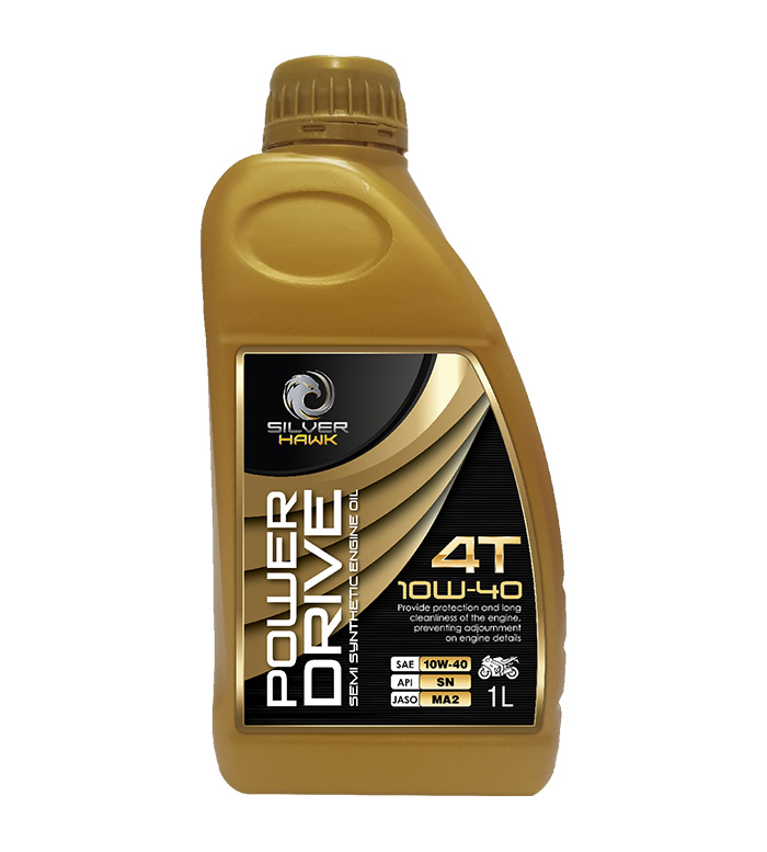 Silverhawk 4T Pro Drive Semi Synthetic 10W-40 (1L) – Silverhawk