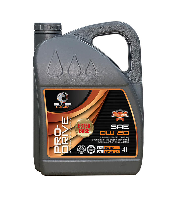 Silverhawk Pro Drive Fully Synthetic 0W-20 (4L) – Silverhawk